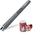 Amazon.com: FUKKUDA Electric Candle Lighter with Safety Switch - USB ...