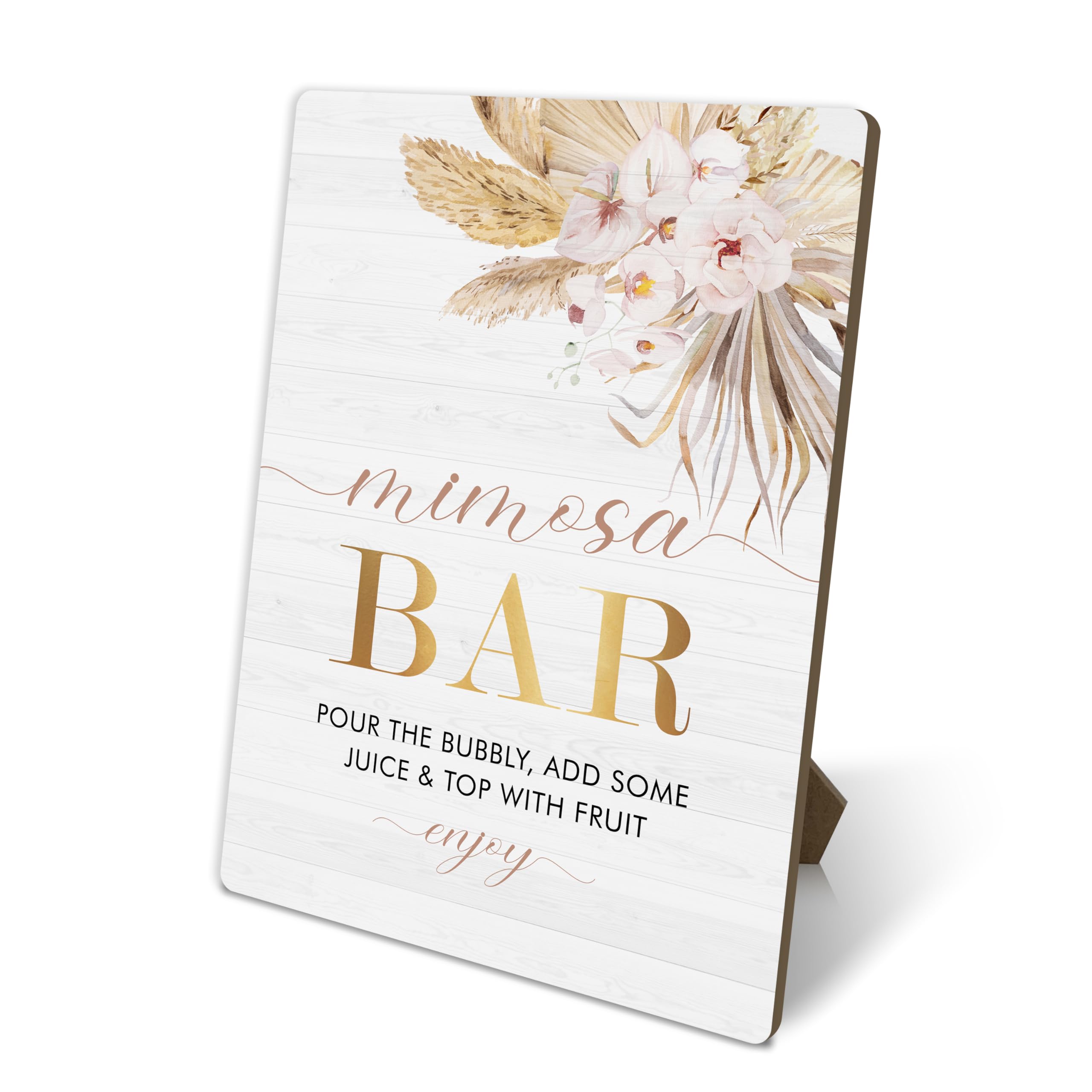 Mimosa Bar Sign, Boho Party Signs, Bar Sign For Wedding Reception Event ...