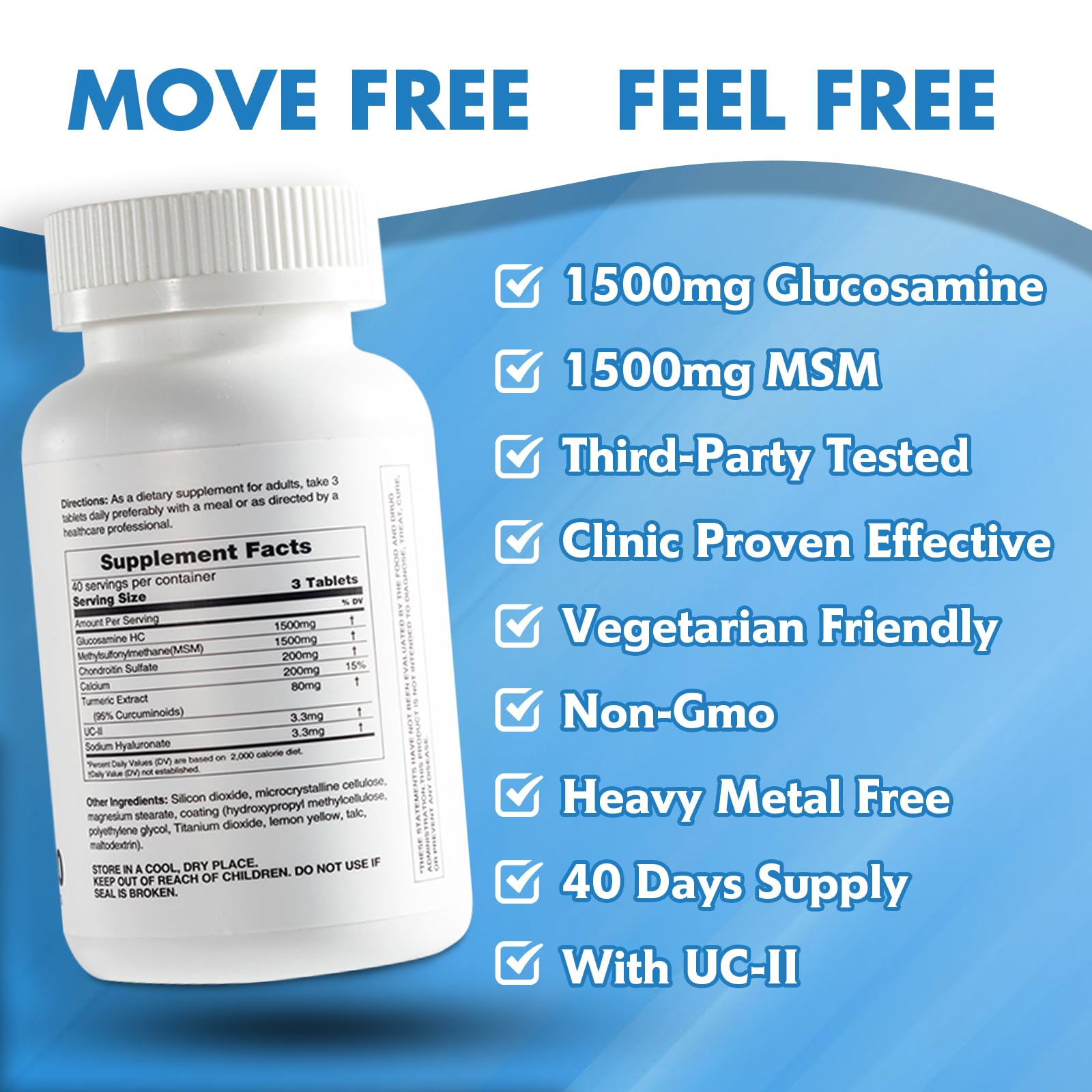 Mua Nature's Key Glucosamine Chondroitin MSM - Extra Strength Complex ...