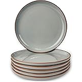 Amazon.com | Mora Ceramic Plates Set, 7.8 in - Set of 6 - The Dessert ...