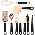 Amazon.com: COOK WITH COLOR Kitchen Gadget Set Copper Plated Stainless ...