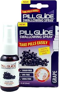 Amazon.com: Pill Glide Spray - Grape Flavor, 1 fl oz : Health & Household