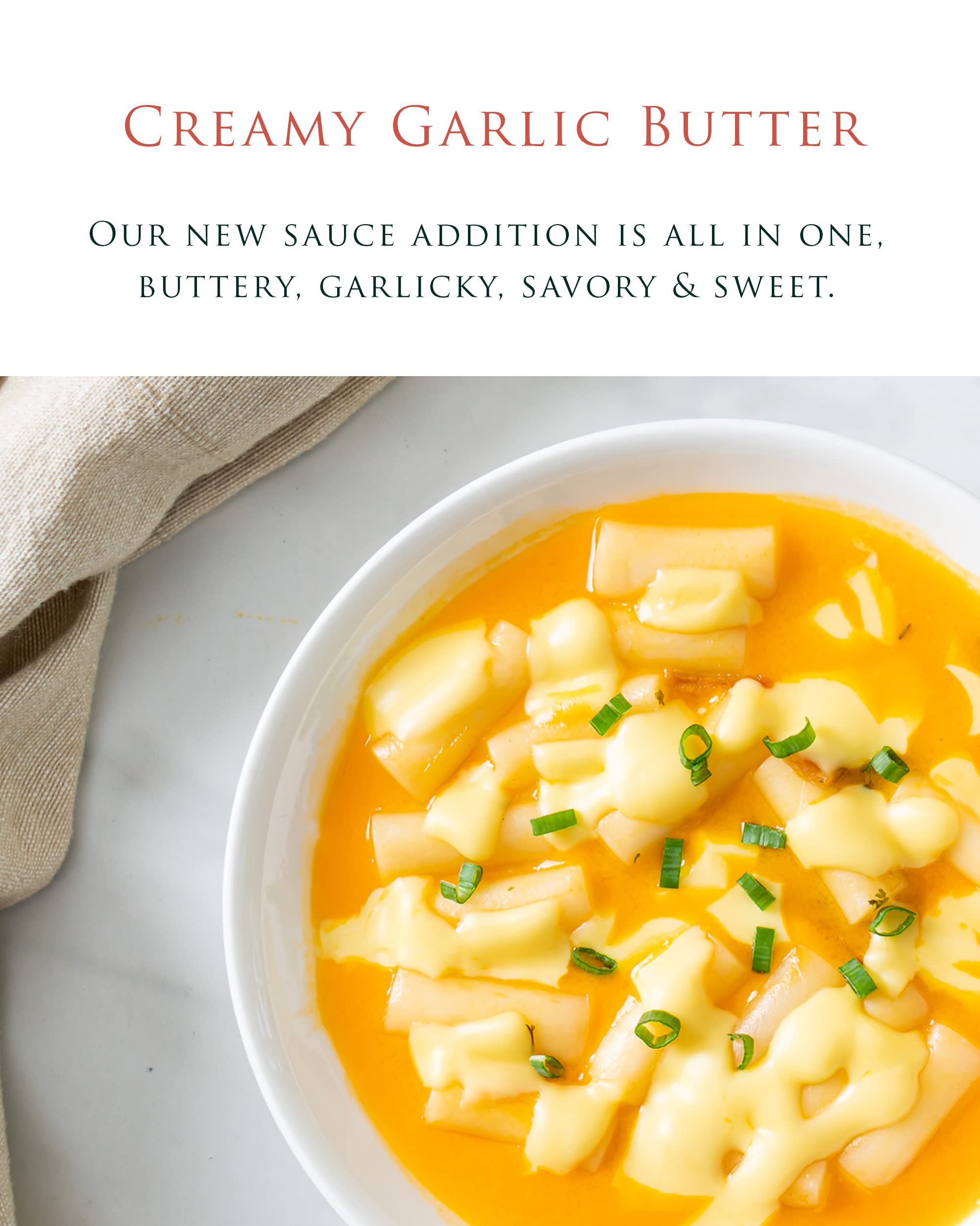 Mua Samjin Amook Tteokbokki Fish Cake & Rice Cakes (Butter Garlic ...