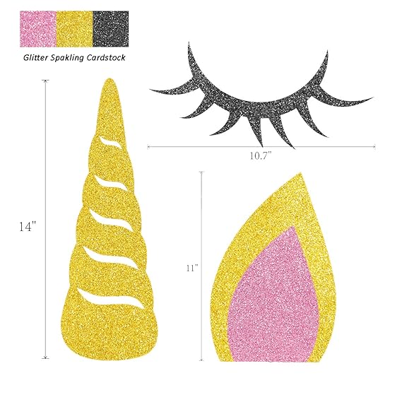 Download Printable Unicorn Horn And Ears Clipart 5367927 Pinclipart 