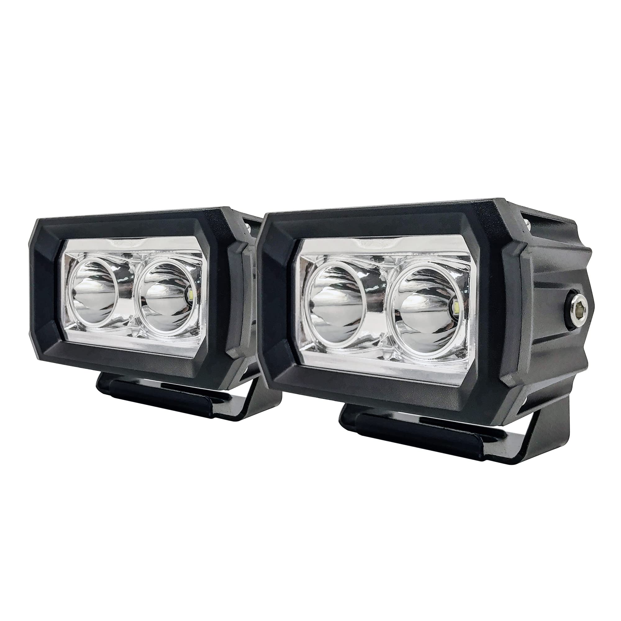 Mua EVERGEAR LED Pods, 4 Inch Motorcycle Led Pods, 20W Led Golf Cart ...