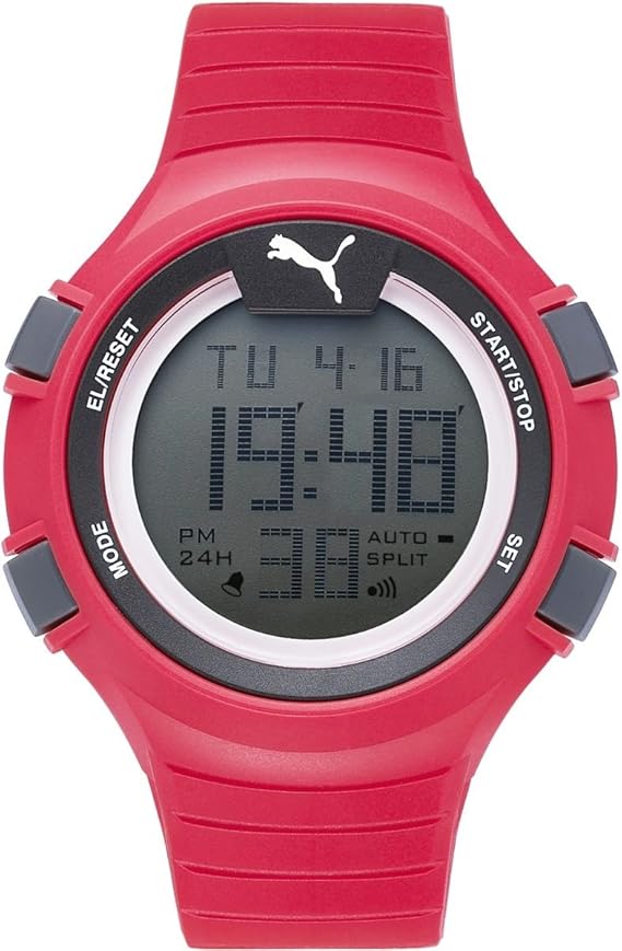 Puma Reloj Digital para Hombre de Cuarzo con Correa en Plástico ...
