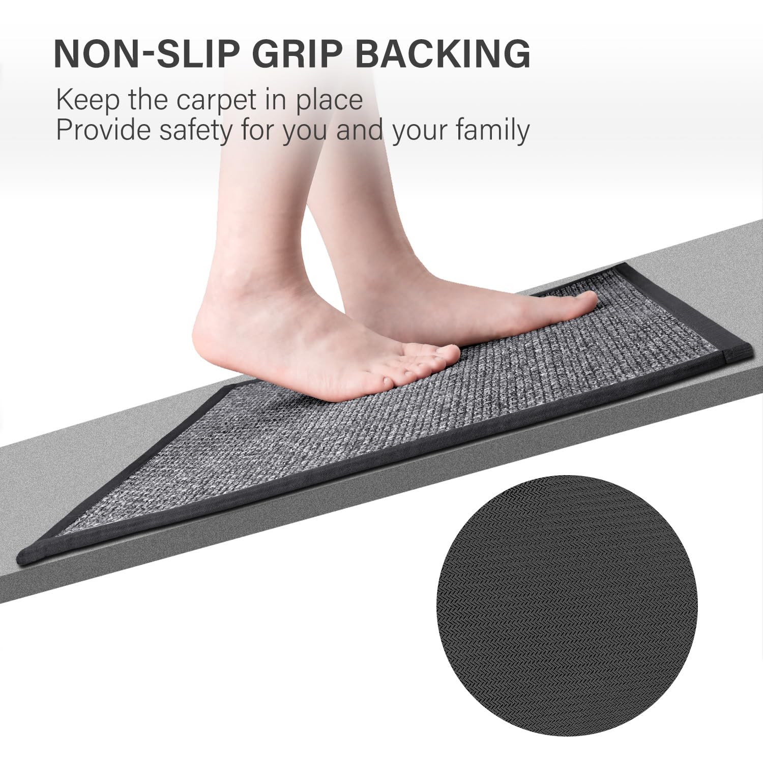 Mua Eqivei Kitchen Rugs Non Skid Washable Set of 2 PCS, Absorbent ...