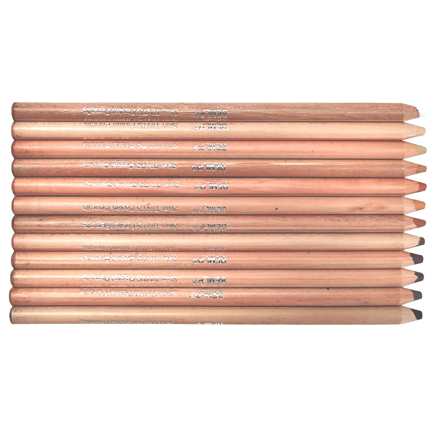 Mua BEMLP 12 Professional Soft Pastel Pencils Wood Skin Tints Pastel ...