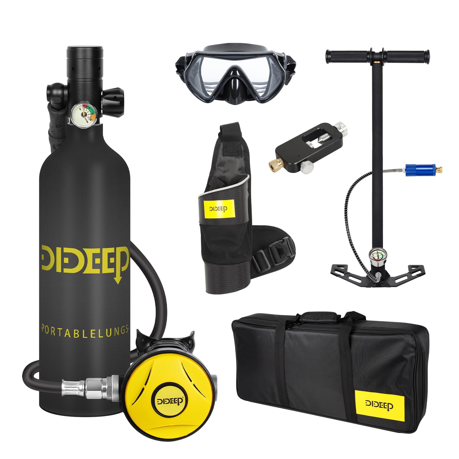 Mua DIDEEP Scuba Tank, 1L Mini Scuba Tank, Support About 15-20 Minutes ...