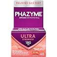 Amazon.com: Phazyme Ultra Strength Gas & Bloating Relief, Works in ...
