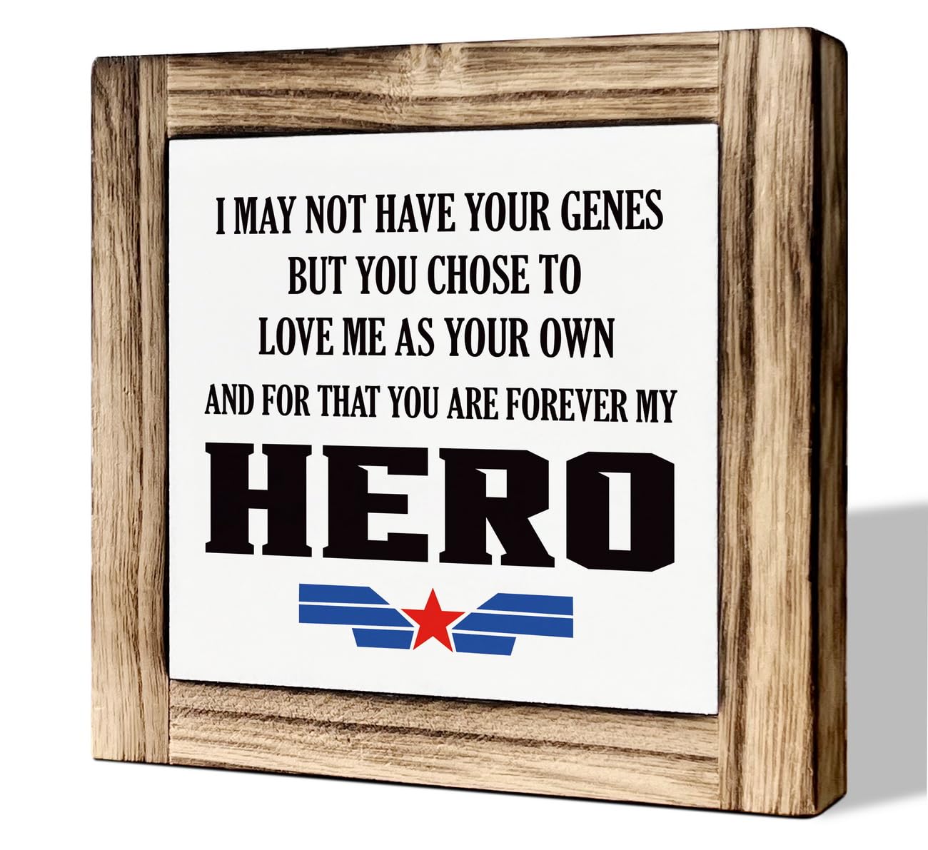 Rustic Wood Sign, Rustic Wooden Tabletop Decor Sign, Grateful Gift for ...