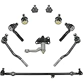 Amazon.com: Front Steering & Suspension Kit Ball Joint Center Link ...