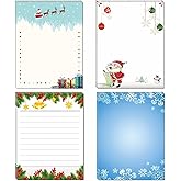 Amazon.com : Fancy Land 4 Christmas Notepads Holiday Notepads for ...