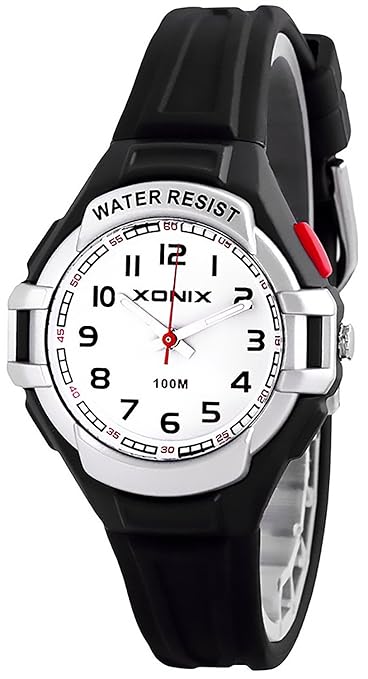 XONIX Women's Kid's Watch Analog Hypoallergenic Backlight Water ...