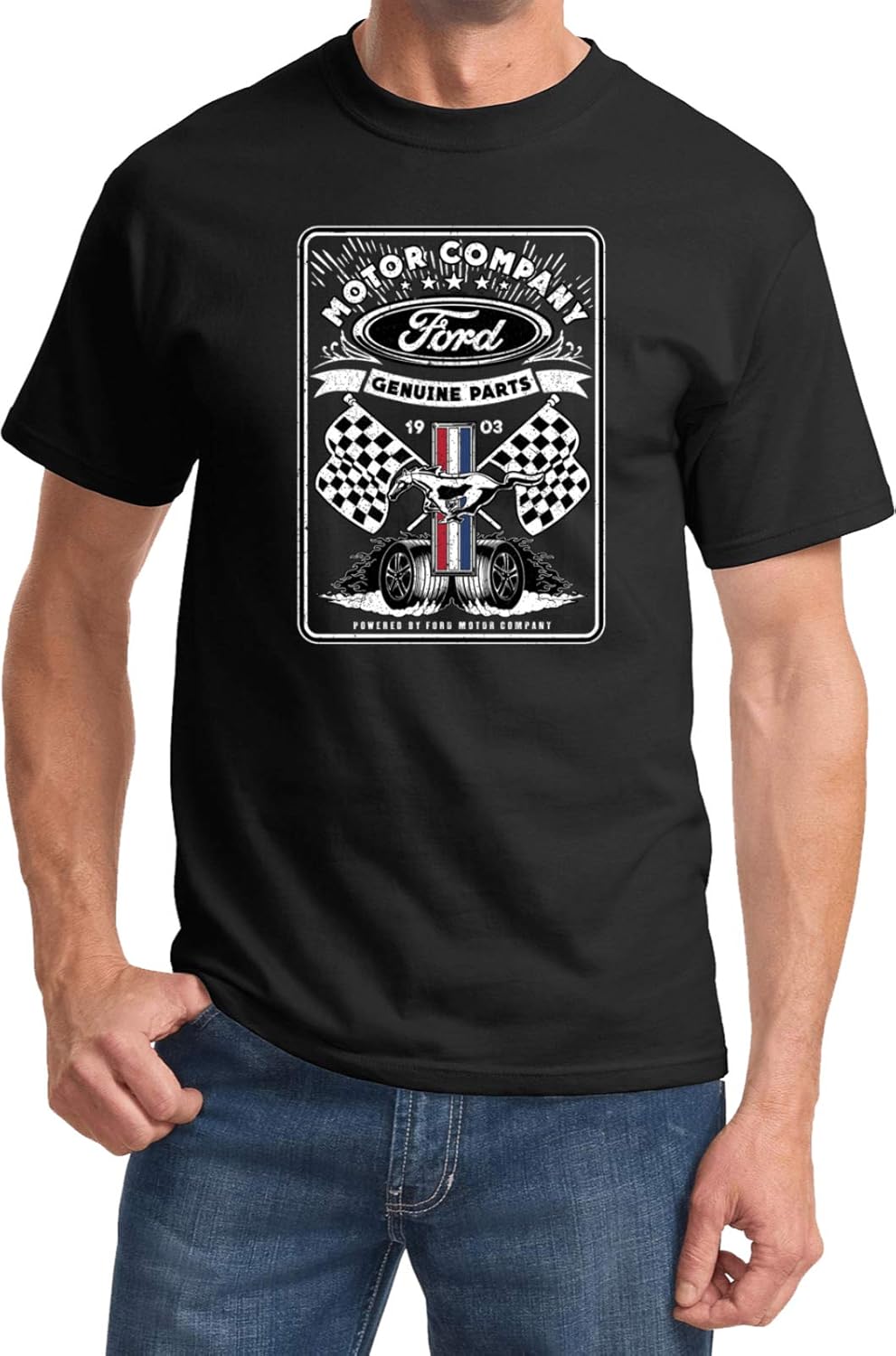 Amazon.com: Ford Genuine Parts Racing T-Shirt: Clothing