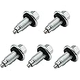 Amazon.com: Dsnaduo 5PCS Magnetic Oil Drain Plug Pilot Point W Insert ...