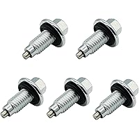 Amazon.com: Dsnaduo 2PCS Magnetic Oil Drain Plug Pilot Point W Insert ...