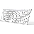 Amazon.com: iClever BK10 Bluetooth Keyboard, Multi Device Keyboard Rechargeable Bluetooth 5.1 ...