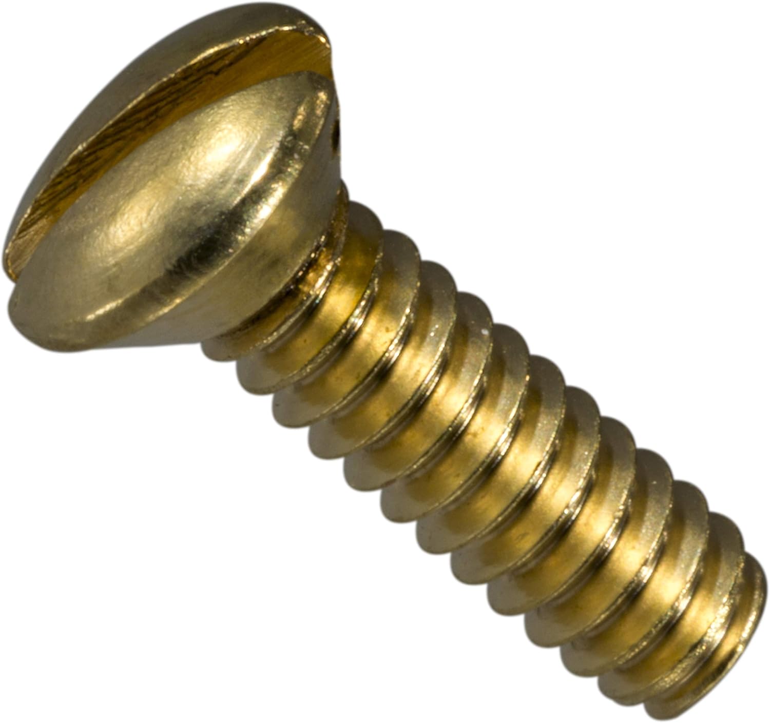 Schrauben Brass Slotted Round Head Machine Screw 6 32 X 1 1 2 Qty 25