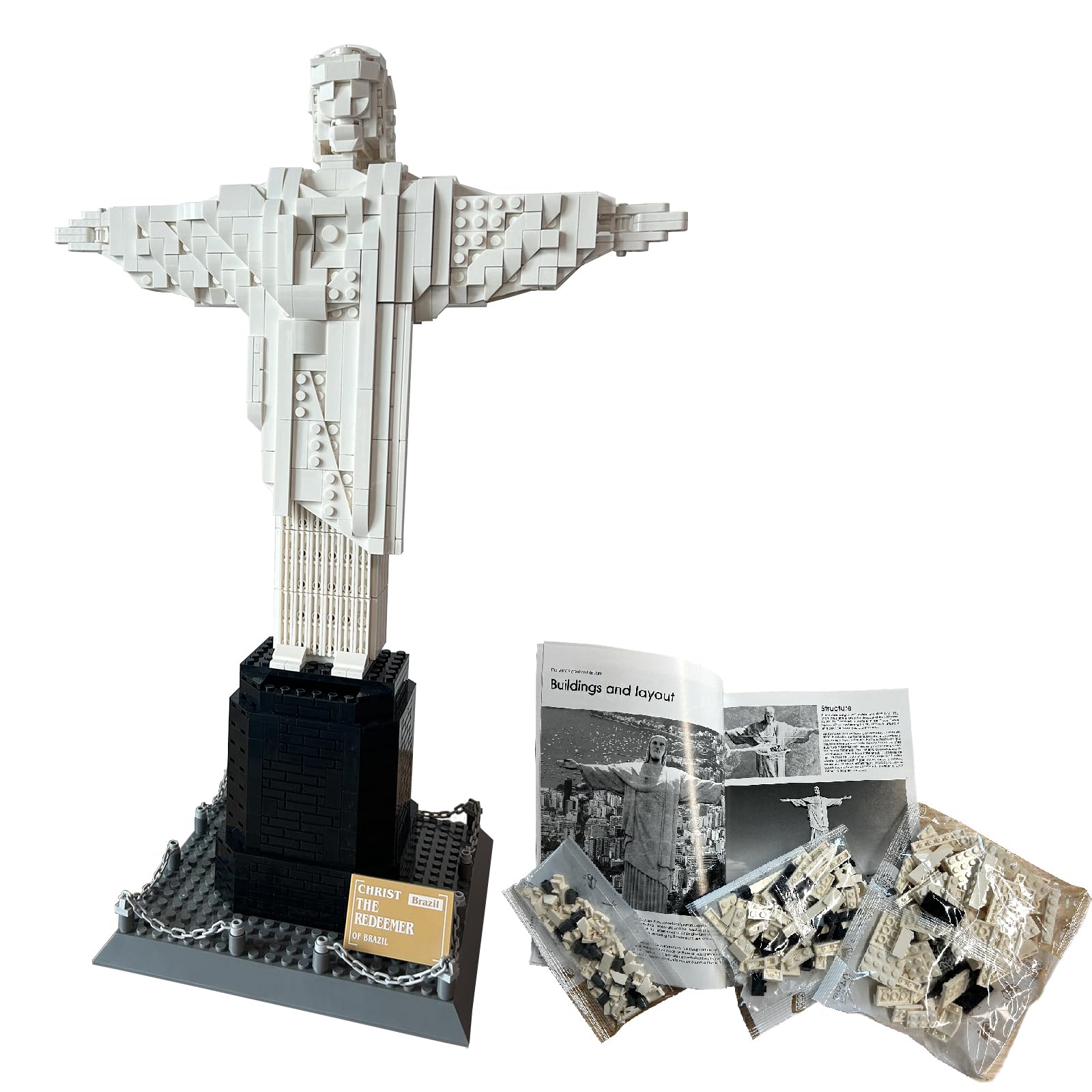 Mua Christ The Redeemer Collection Building Set,973PCS Nativity Bricks ...