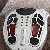 PureMate PM605 Electromagnetic Foot Circulation Massager & Body Therapy ...