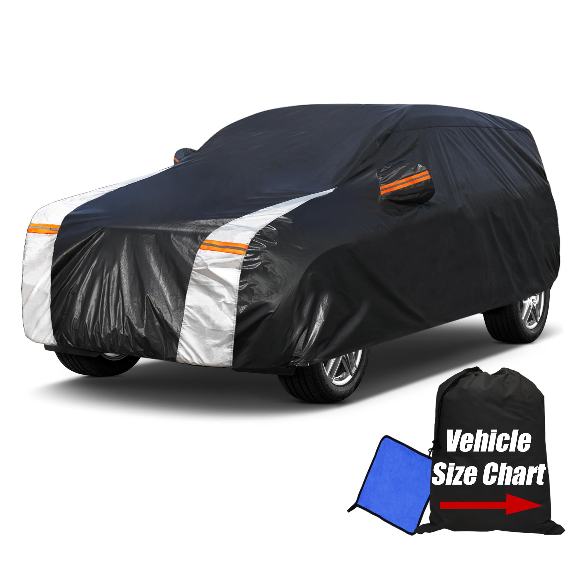 Mua 10-Layer SUV Car Cover Waterproof All Weather. See Vehicle Size ...