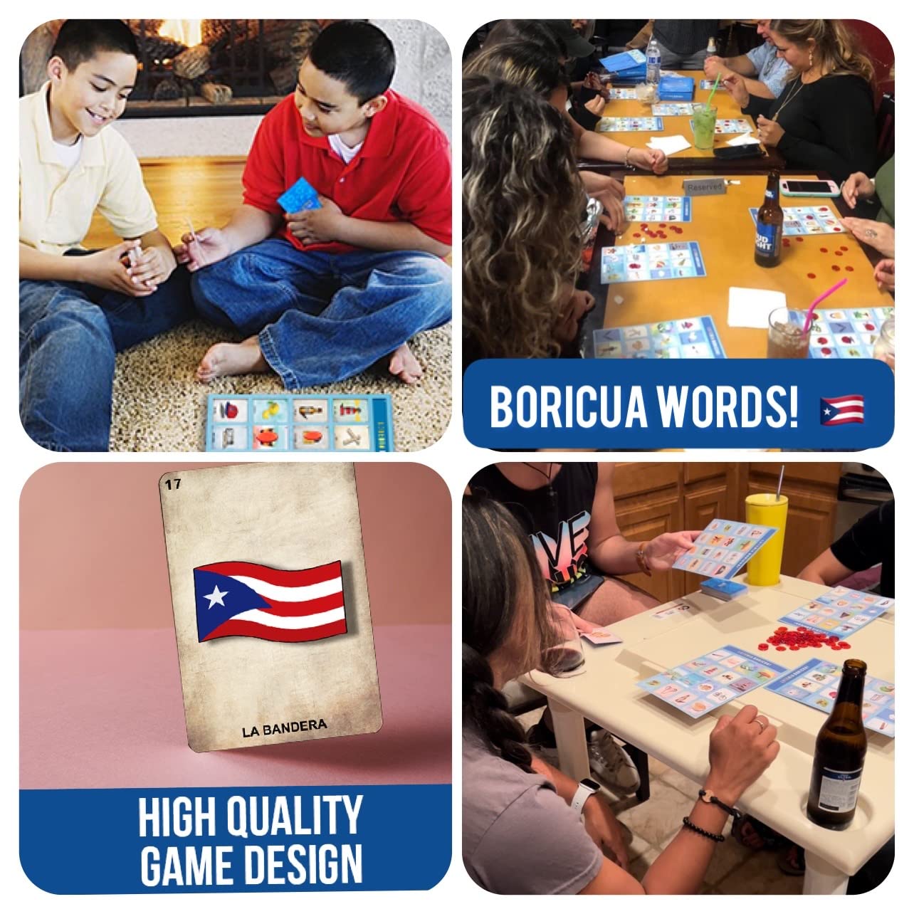 Mua Puerto Rico Bingo Loteria Boricua - Millennial Bilingual Puerto ...