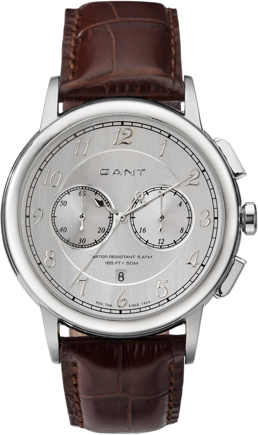 Gant Watches Men's Quartz Watch W70232 with Leather Strap: Amazon.co.uk ...