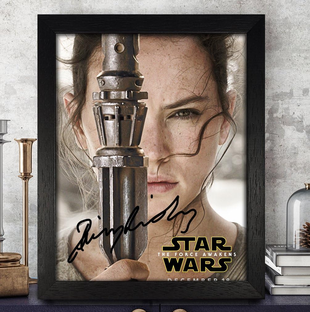 daisy ridley Signed Autographed Photo 8x10 Reprint RP PP - Star Wars ...