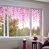 Amazon.com: Flortlias Transparent Leaf Window Sticker, Removable Static ...