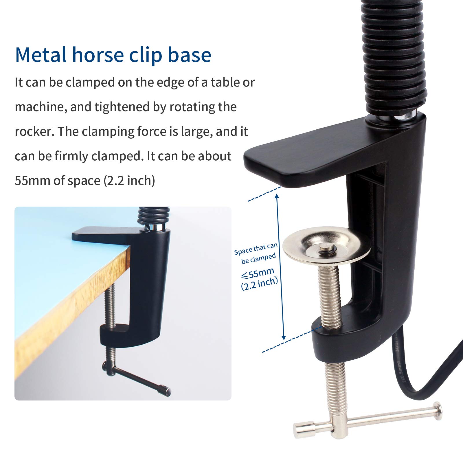 Mua Led C Clamp Work Light IP65 Water Proof Flexible Gooseneck lamp 900 ...