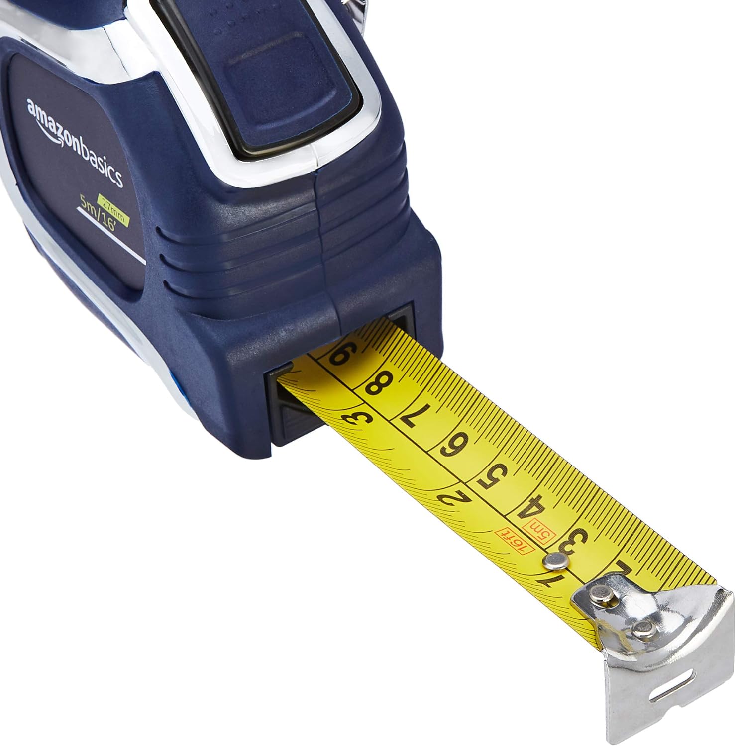 Amazon Basics Heavy Duty Tape Measure (5-Meters), Scale, MID Accuracy ...