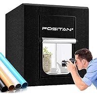 Amazon.com : FOSITAN Photo Box, Photo Light Studio Box 35"/90cm 126 LED ...