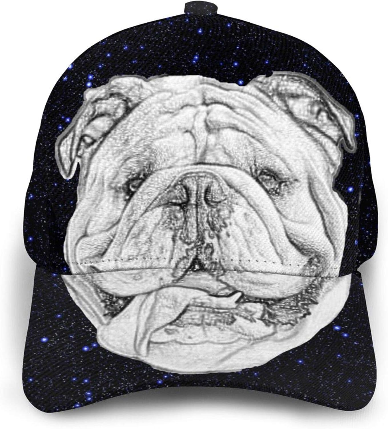 Amazon.com: English Bulldog Baseball Dad Hats 3D Printed for Men Women ...