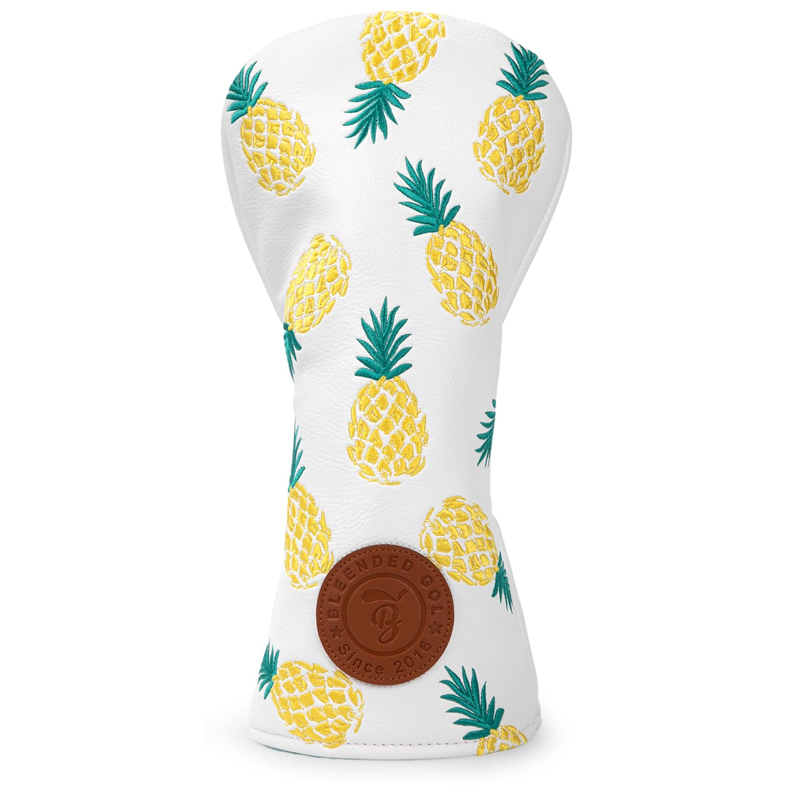 Golf Club Covers Pineapple Embroidery Driver Headcover Fariway Wood ...