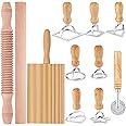 Amazon.com: Pasta Making Tool Set of 11, Ravioli Maker Cutter Stamp Set ...