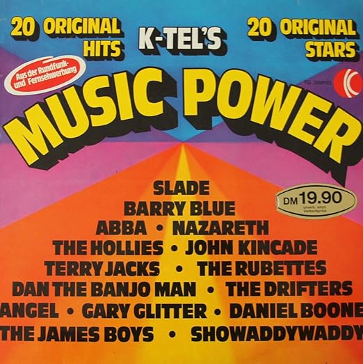 K Tel´s Musik Power / 20 Original Hits / 20 Original Stars / 1974 / K ...