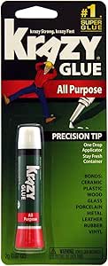 Amazon.com: Krazy Glue KG58548R Glue Tube, 0.07 oz, Multicolor : Everything Else