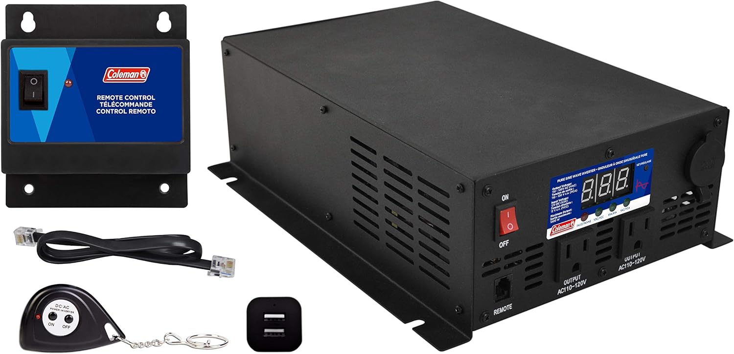 [Amazon.ca] Coleman (Sunforce) 1000 (500 x 2) Watt Pure Sine Wave ...