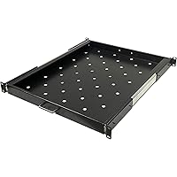 Amazon.com: Aeons 1U 19-inch Sliding Rack Server Shelf Vented Sliding 4 ...