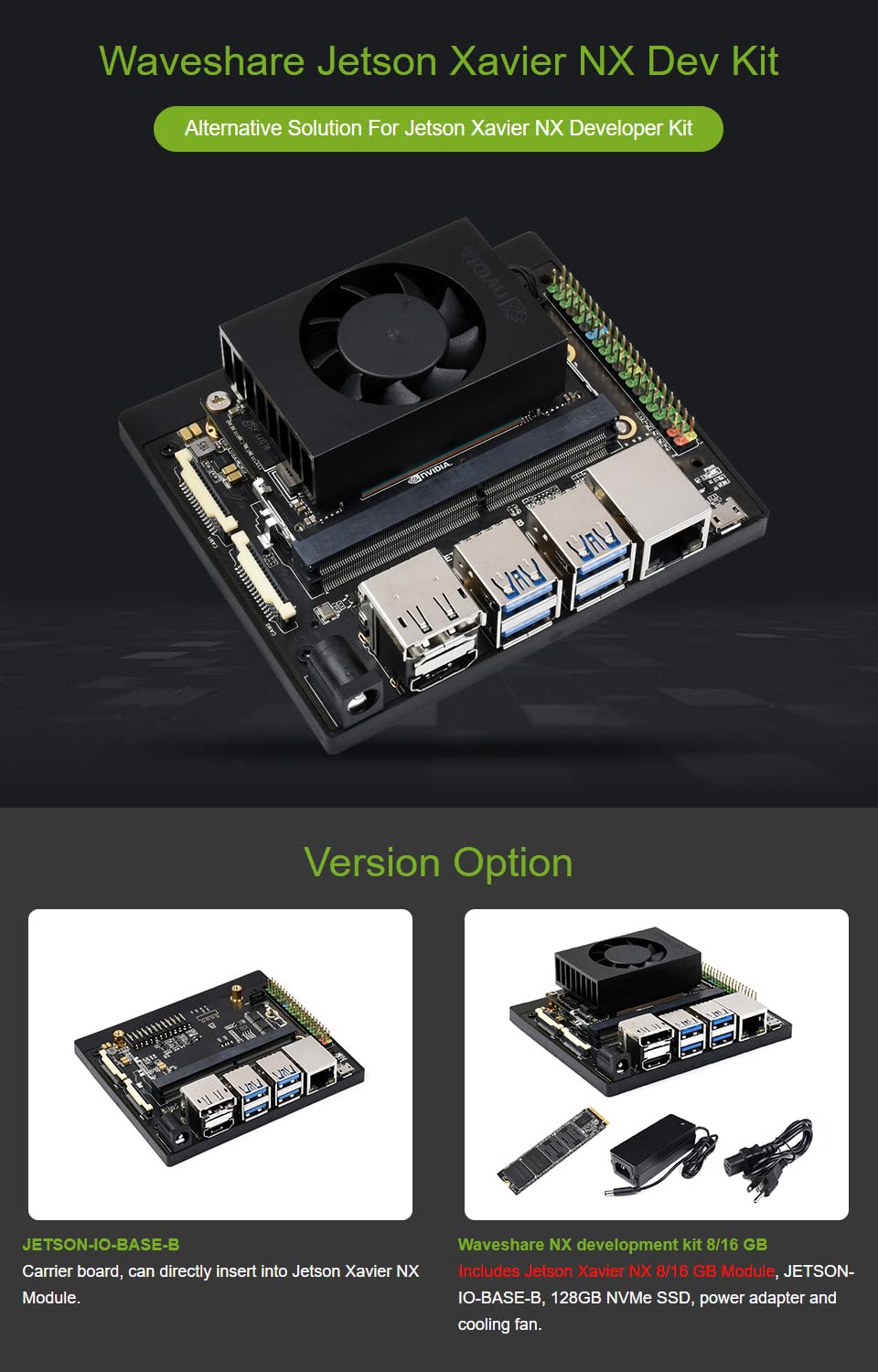 Mua Waveshare NX Development Board Based On Jetson Xavier NX ...