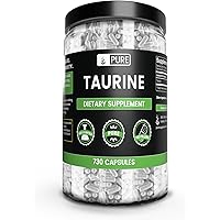 Amazon.com: PURE ORIGINAL INGREDIENTS Taurine (730 Capsules) No ...