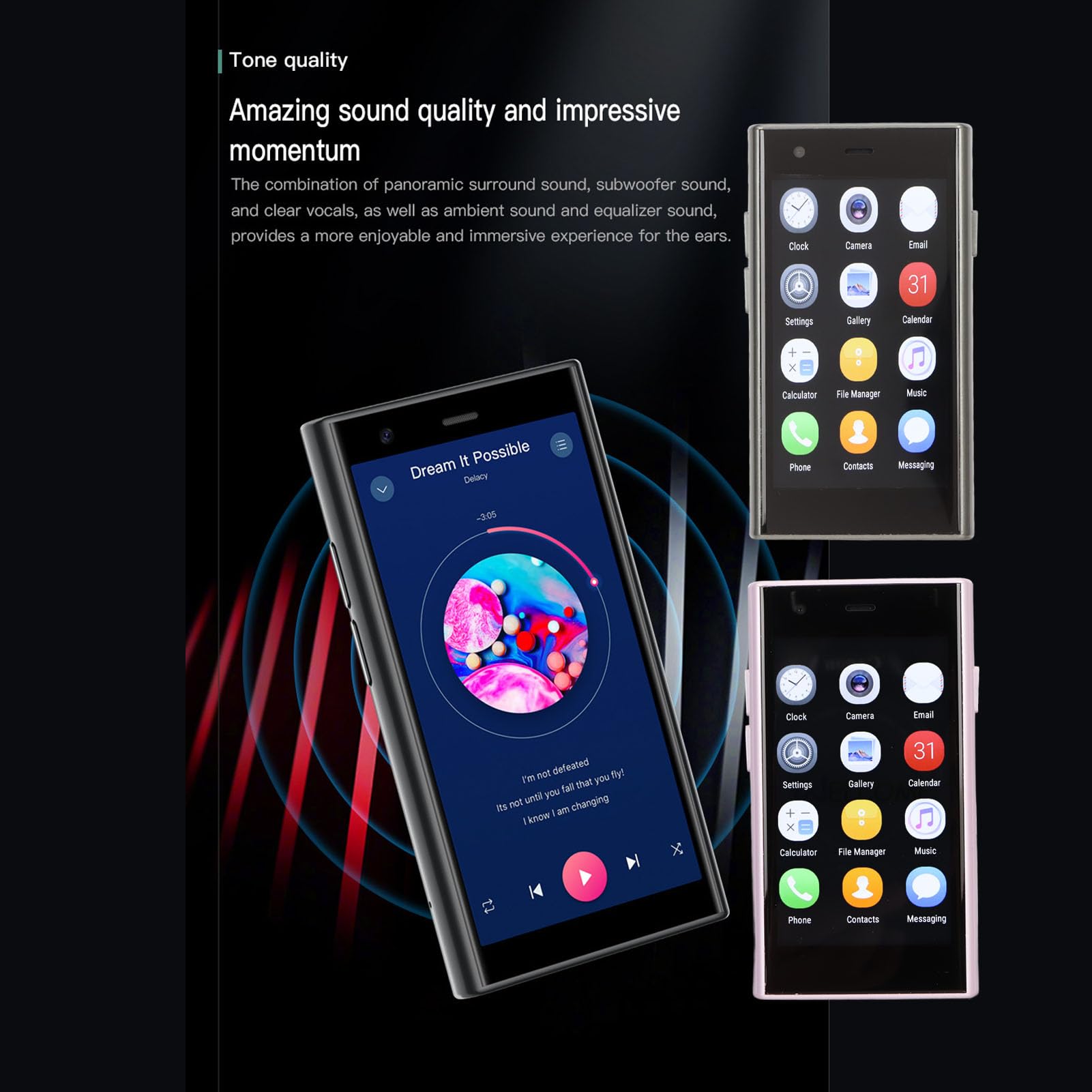 Mua 23 Pro Mini Smartphone, 3G Mobile Phone with 3 inch Screen, 2GB ...