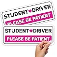 Amazon.com - Stickios Non-Magnetic Student Driver Stickers - Removable ...