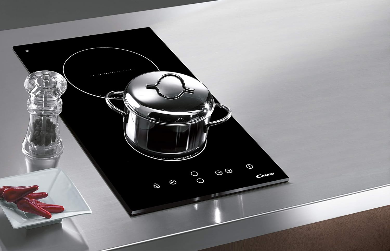 Candy CDI30 29cm Induction Hob – Black – BigaMart
