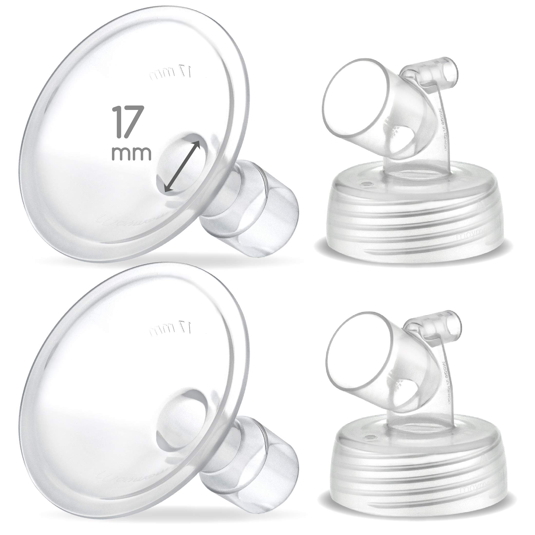 Buy 2X 17 Mm Maymom Wide Neck Pump Parts For Spectra S1 S2 Pumps Incl buy-2x-17-mm-maymom-wide-neck-pump-parts-for-spectra-s1-s2-pumps-incl