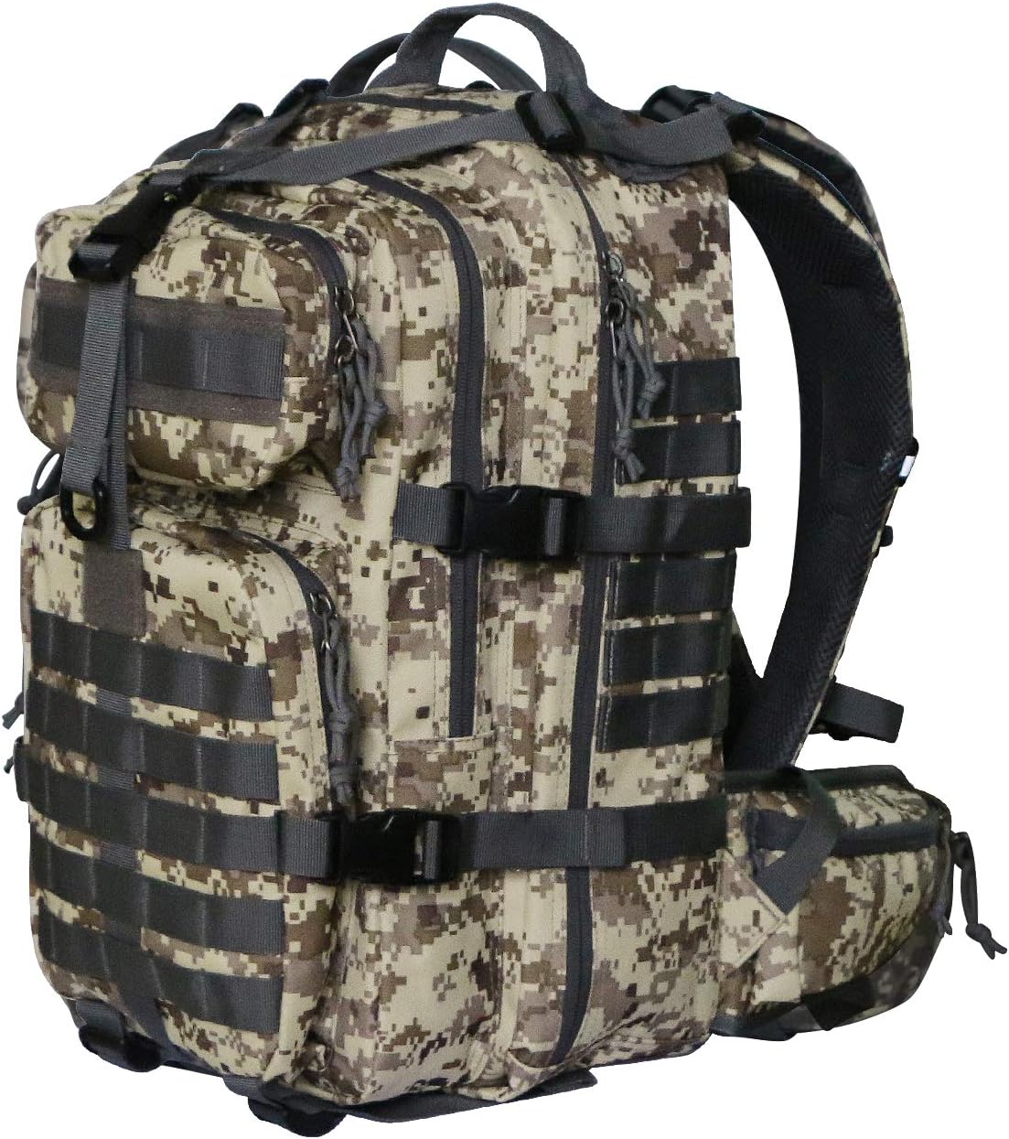 Vihir Rucksack Wasserdicht Damen/Herren, 40L Bundeswehr Taktische ...