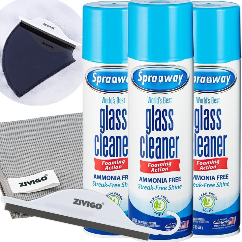 Mua Sprayway-Glass Cleaner, Foam Action, 19 Fl Oz, (3 Pack) - Bundle ...