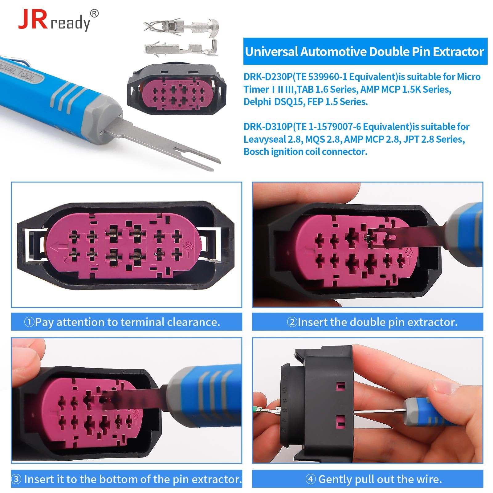 Mua JRready ST5253 and ST5253-04 Pin Removal Tool Kit trên Amazon Mỹ ...