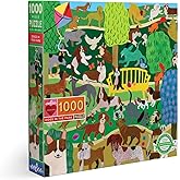 Amazon.com: eeBoo: Piece and Love Sloths 1000 Piece Square Adult Jigsaw ...